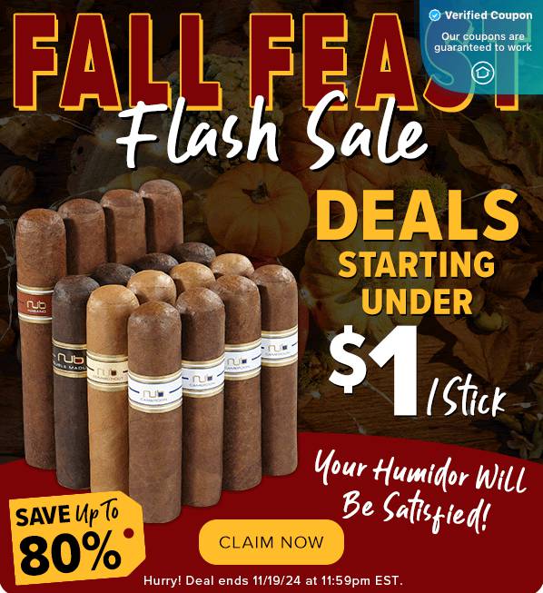 20% Off Thompson Cigar Coupons - November 2024