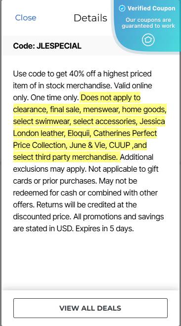 50% Off Avenue Coupons & Promo Codes - November 2024