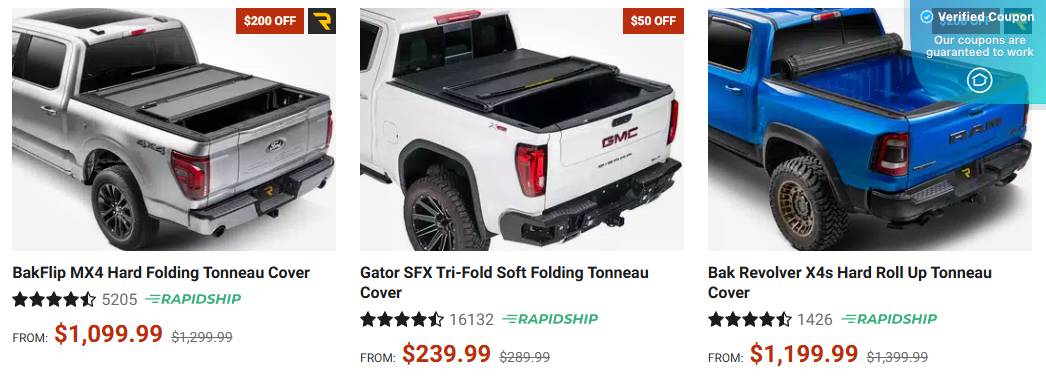 $400 Off Real Truck Coupons & Promo Codes - January 2025