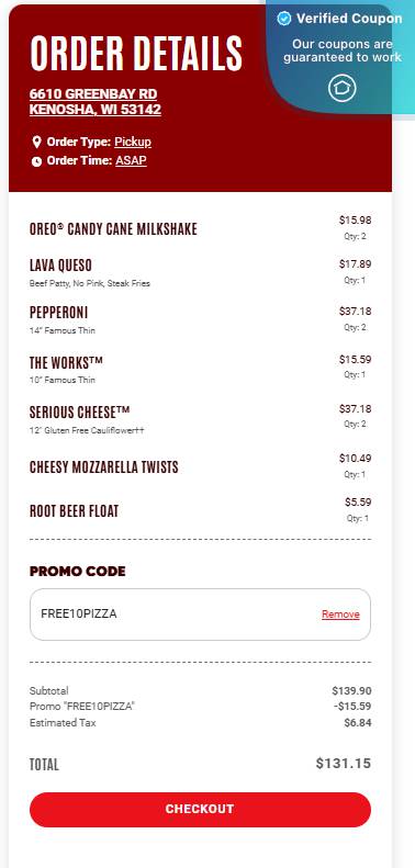 Red Robin Coupons & Deals - Save $10 in November 2024