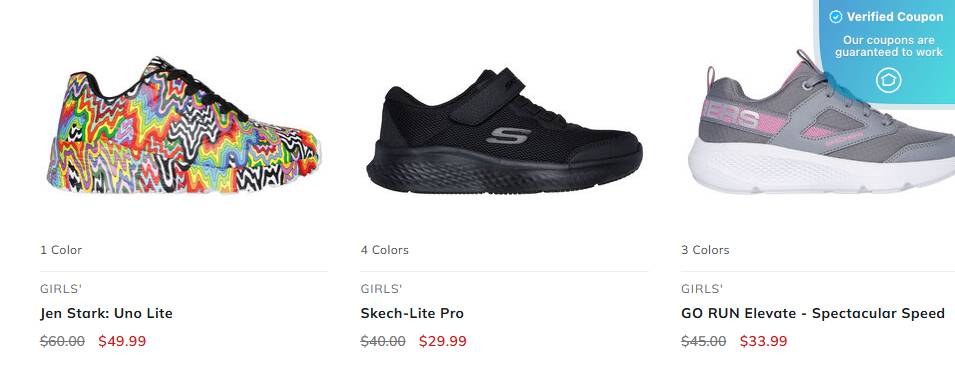 40% Off Skechers Coupons & Promo Codes - December 2024