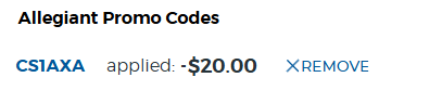 20% Off Allegiant Air Coupons & Coupon Codes - November 2024