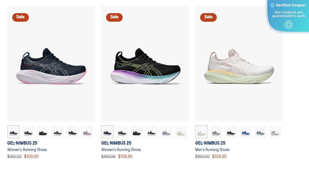 30% Off ASICS Coupons & Promo Codes - January 2025