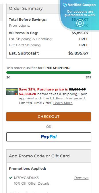 25% Off LL Bean Coupons & Promo Codes - December 2024