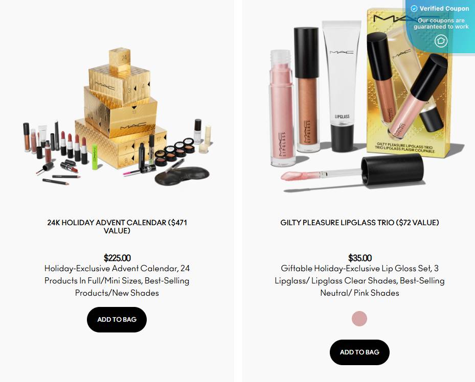 40% Off MAC Cosmetics Coupons & Promo Codes - December 2024