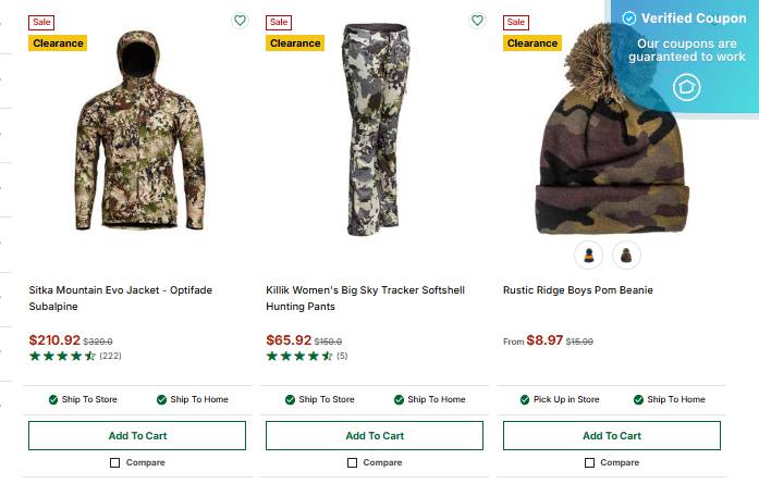 15% Off Sportsman's Warehouse Coupons & Promo Codes - January 2025