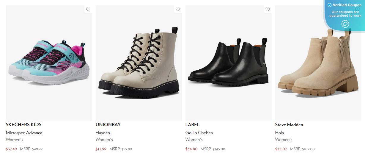 20% Off 6PM Coupons & Promo Codes - January 2025