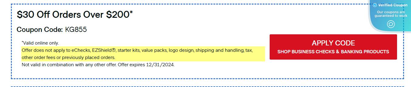 25% Off Deluxe Checks Coupons & Discount Codes - November 2024