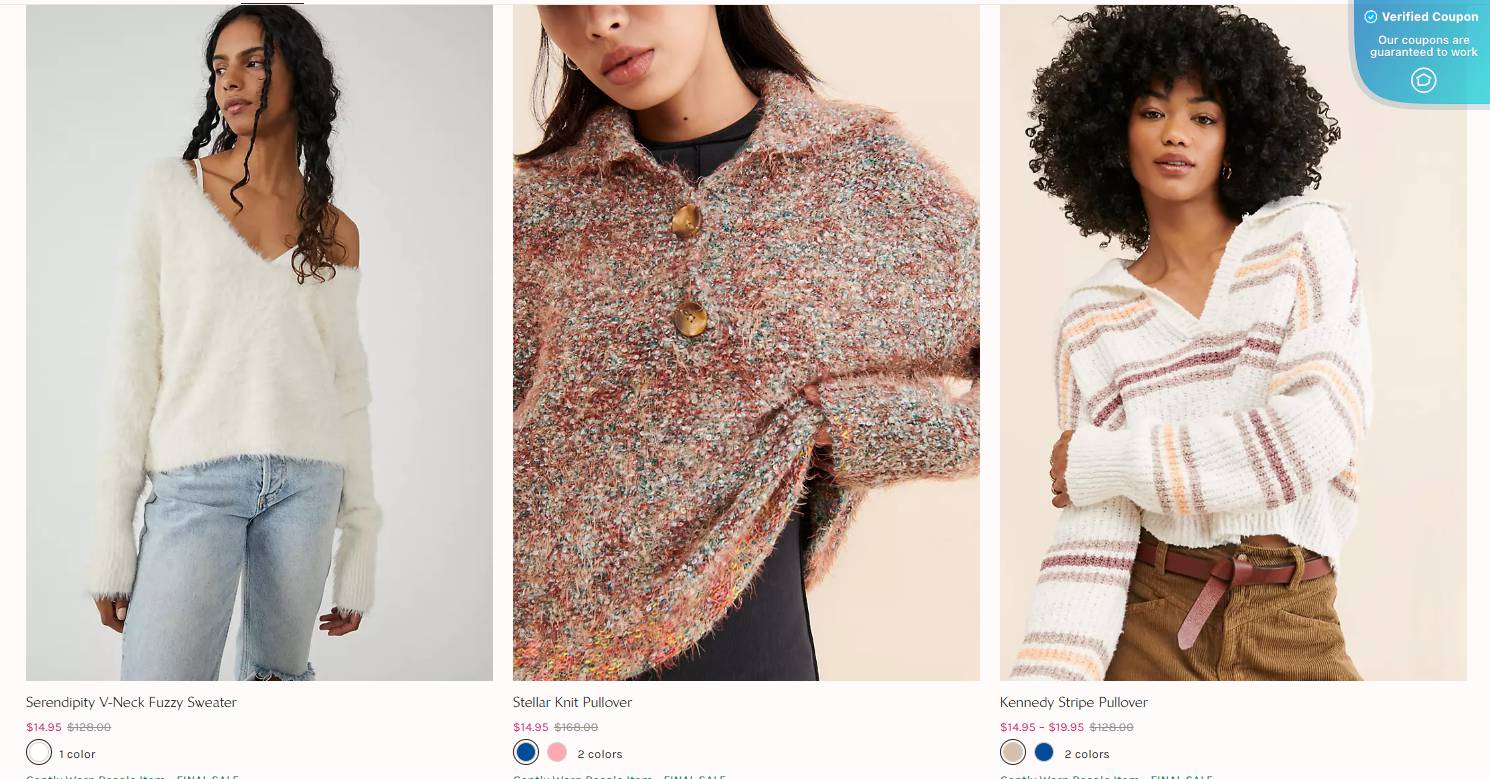 25% Off Free People Coupons & Promo Codes - November 2024