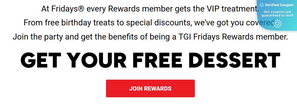 Save 10% with TGI Fridays Coupons - Jan 2025