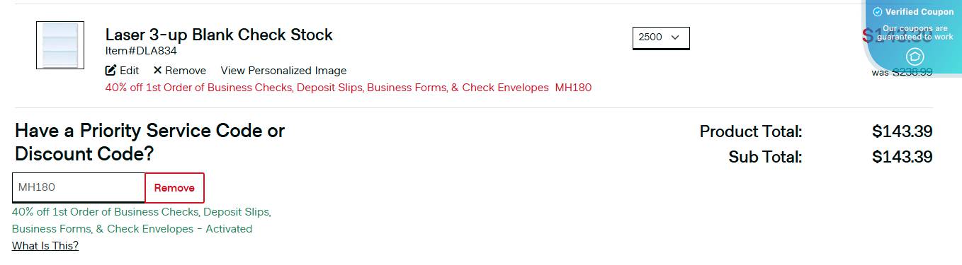 25% Off Deluxe Checks Coupons & Discount Codes - December 2024