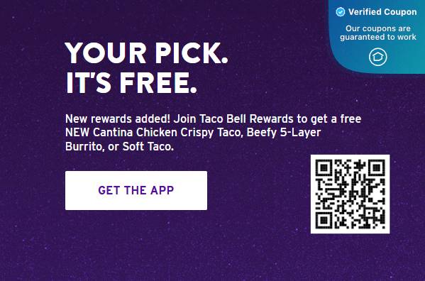 Taco Bell Coupons: Save $10