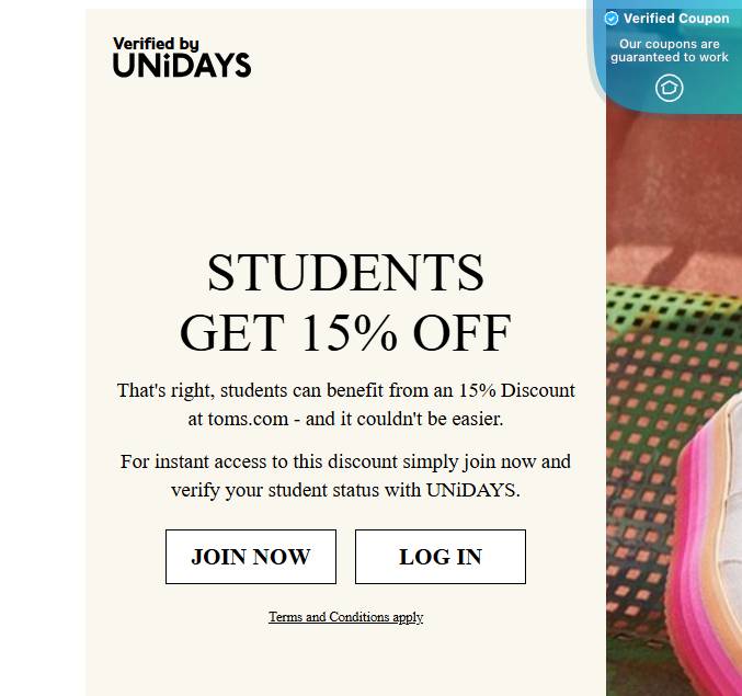 40% Off TOMS Coupons & Promo Codes - December 2024