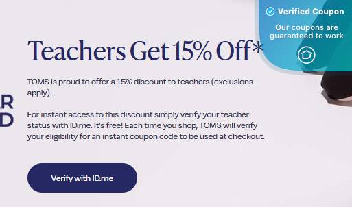 40% Off TOMS Coupons & Promo Codes - December 2024