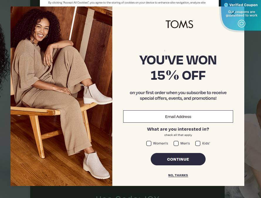 35% Off TOMS Coupons & Promo Codes - November 2024