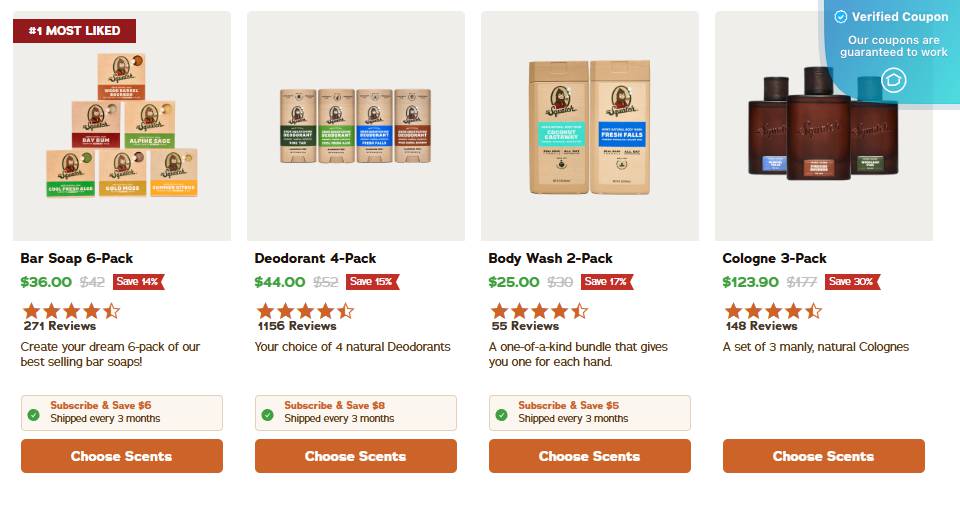 30% Off Dr. Squatch Coupons & Discount Codes - January 2025