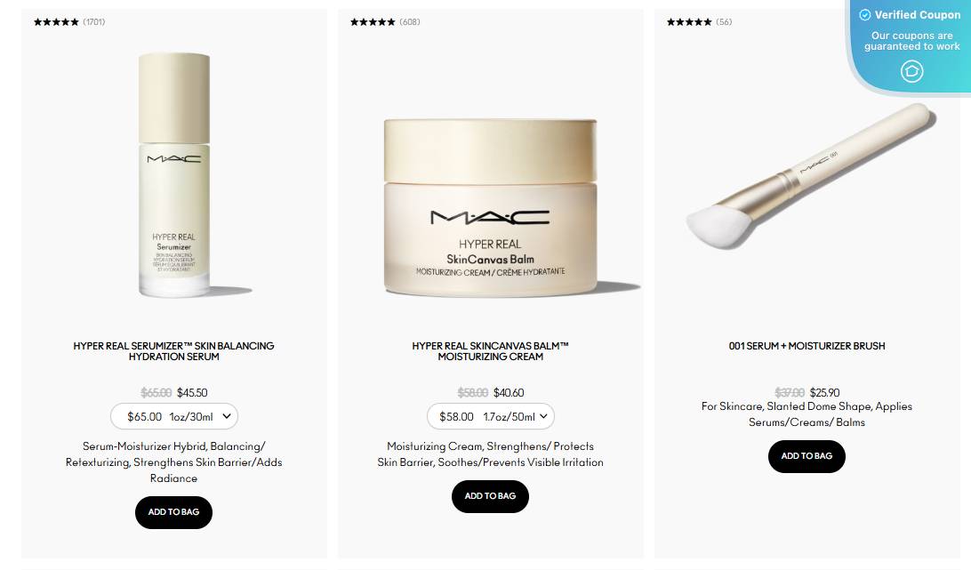 40% Off MAC Cosmetics Coupons & Promo Codes - December 2024