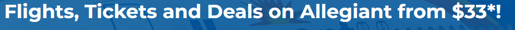 20% Off Allegiant Air Coupons & Coupon Codes - January 2025