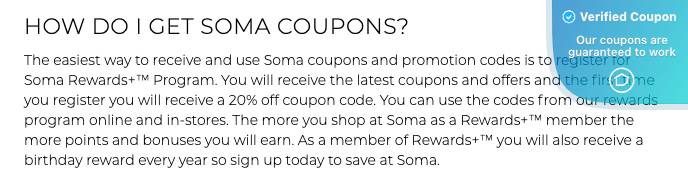 25% Off Soma Coupons & Promo Codes - December 2024
