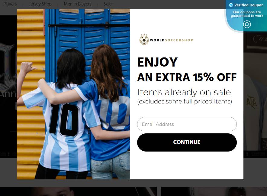 50% Off World Soccer Shop Coupons & Promo Codes - February 2025