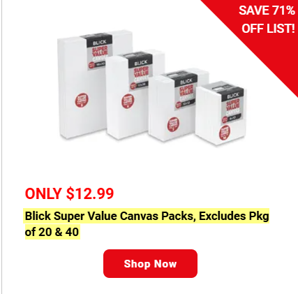 20% Off Blick Coupons & Promo Codes - January 2025