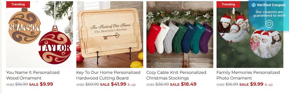30% Off Personalization Mall Coupons & Codes - December 2024