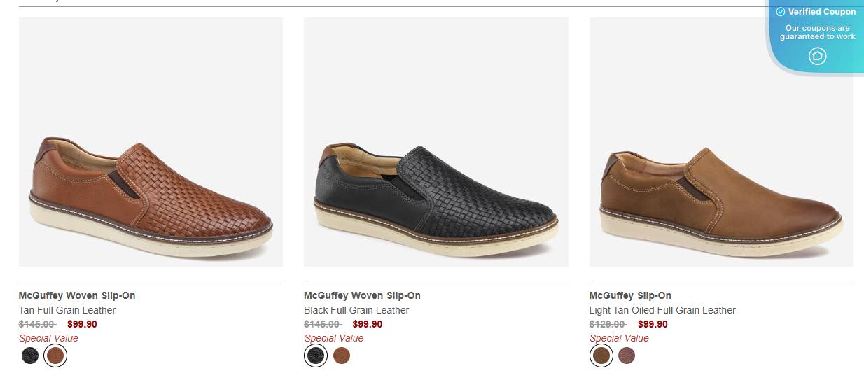 25% Off Johnston and Murphy Coupons & Promo Codes - January 2025