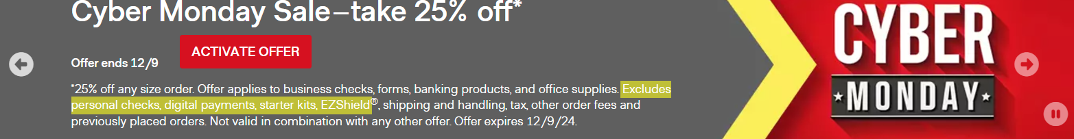 25% Off Deluxe Checks Coupons & Discount Codes - December 2024