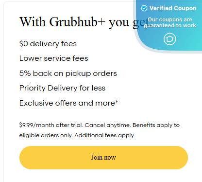 10% Off Grubhub Coupons & Promo Codes - January 2025