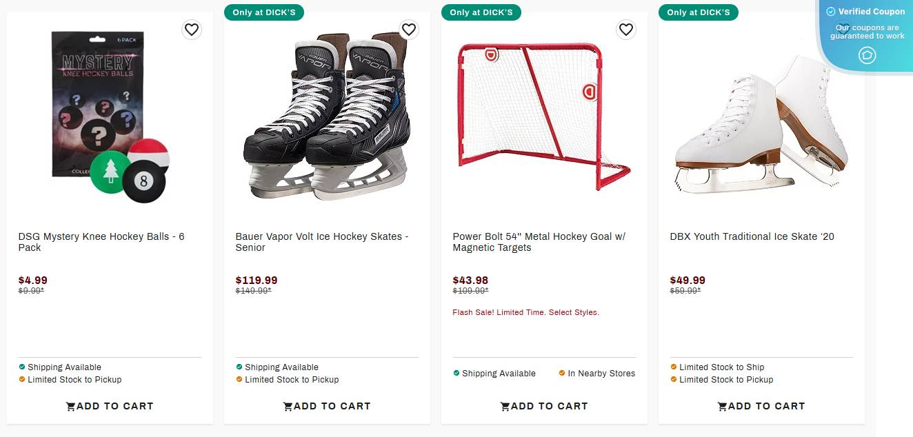 25% Off Dick's Sporting Goods Coupons & Coupon Codes - December 2024