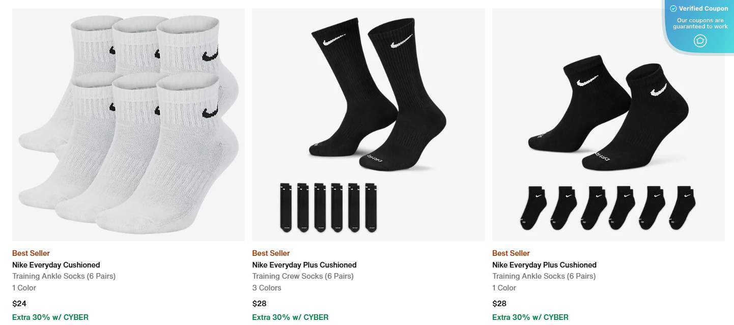 40% Off Nike Coupons & Promo Codes - December 2024