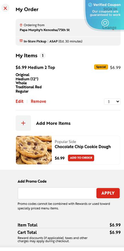 Papa Murphy's Coupons - 25% Off January 2025