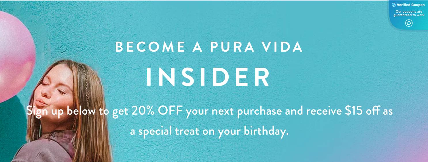 Pura Vida Coupons & Promo Codes: 50% Off