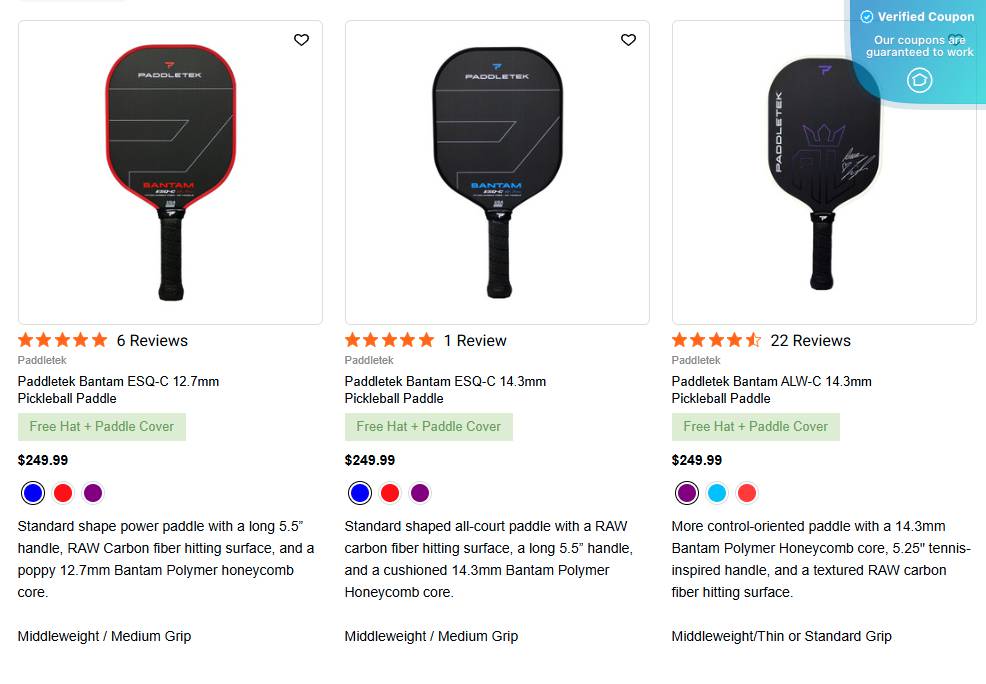 10% Off Pickleball Central Coupons & Coupon Codes - December 2024