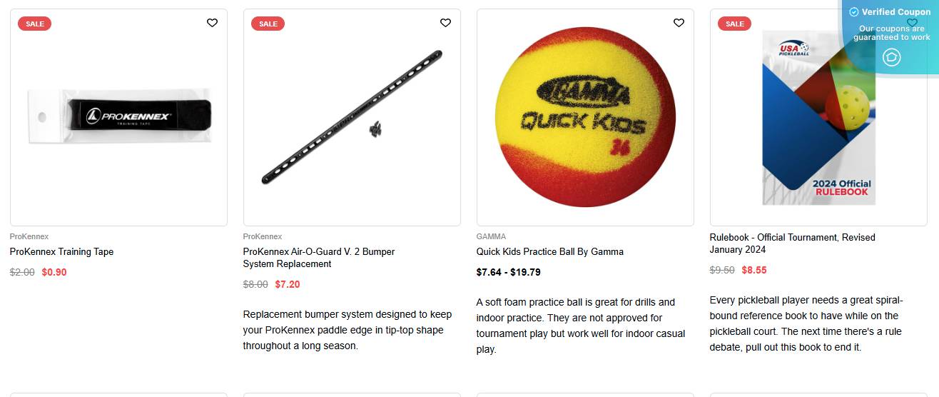 10% Off Pickleball Central Coupons & Coupon Codes - December 2024
