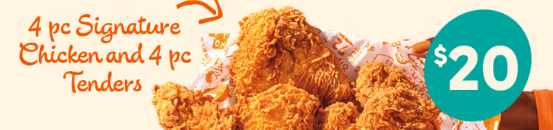 Popeyes Coupons: Save $10 - December 2024