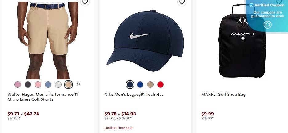 15% Off Golf Galaxy Coupons & Promo Codes - January 2025