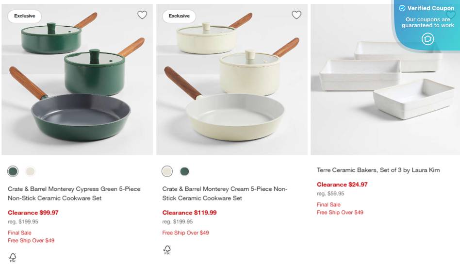 20% Off Crate and Barrel Coupons & Promo Codes - January 2025