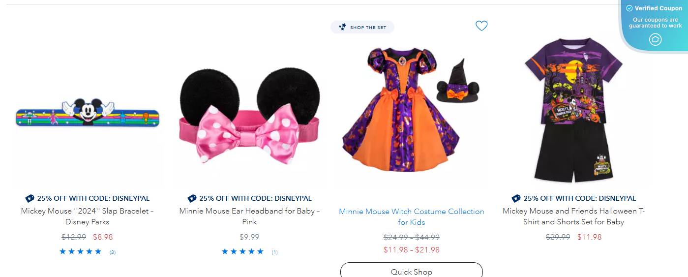 20% Off Disney Store Coupons & Promo Codes - January 2025