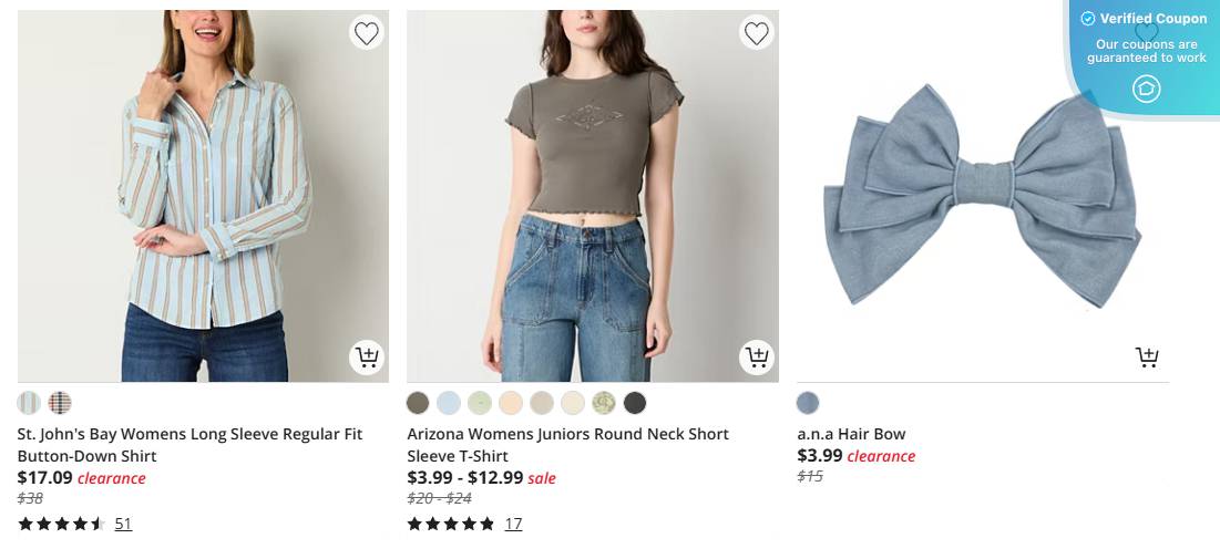 25% Off JCPenney Coupons & Coupon Codes - January 2025