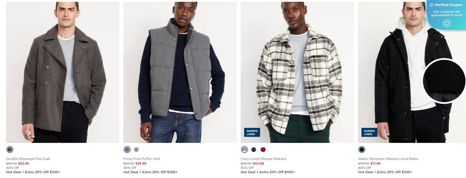 Old Navy Coupons & Promo Codes: 50% Off - January 2025