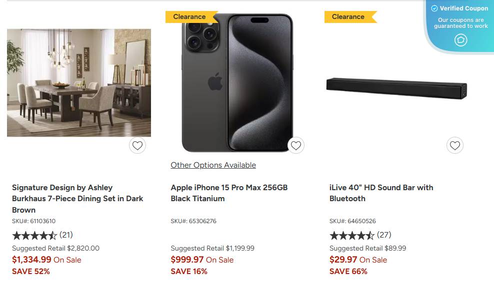 $60 Off Nebraska Furniture Mart (NFM) Coupons & Promo Codes - March 2025