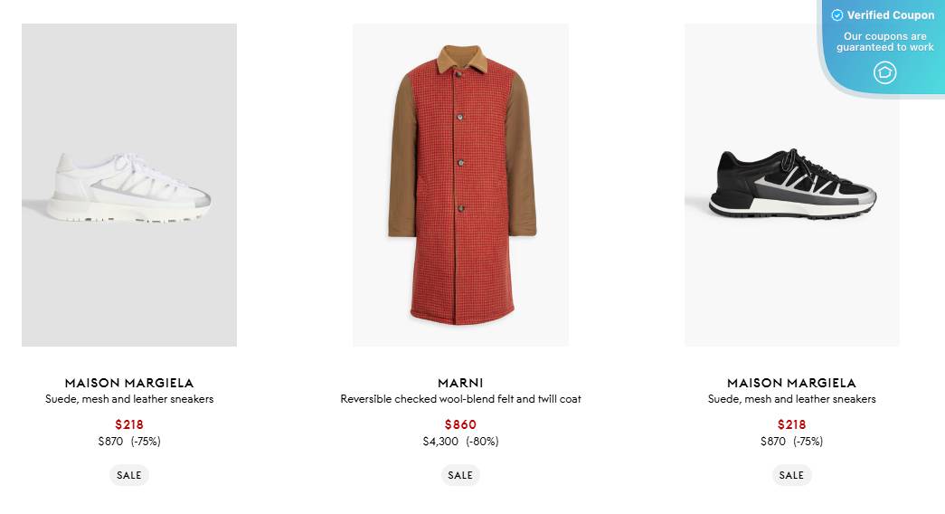 20% Off The Outnet Coupons & Promo Codes - January 2025