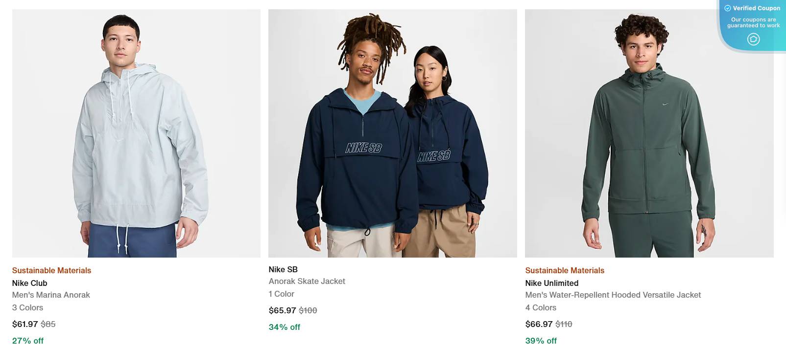 40% Off Nike Coupons & Promo Codes - January 2025