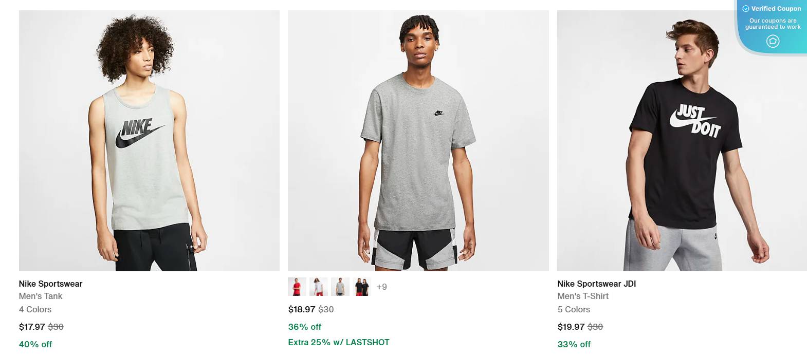 40% Off Nike Coupons & Promo Codes - January 2025