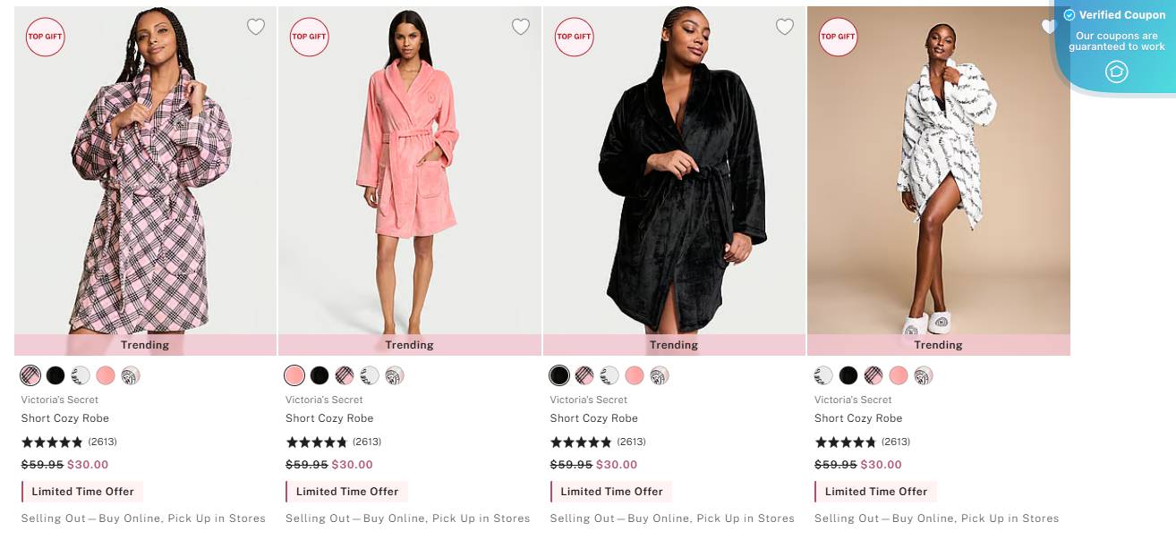 Victoria's Secret Coupons & Coupon Codes: 40% Off - January 2025