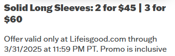 40% Off Life Is Good Coupons & Promo Codes - February 2025