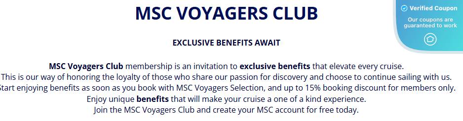 50% Off MSC Cruises Coupons & Coupon Codes - February 2025