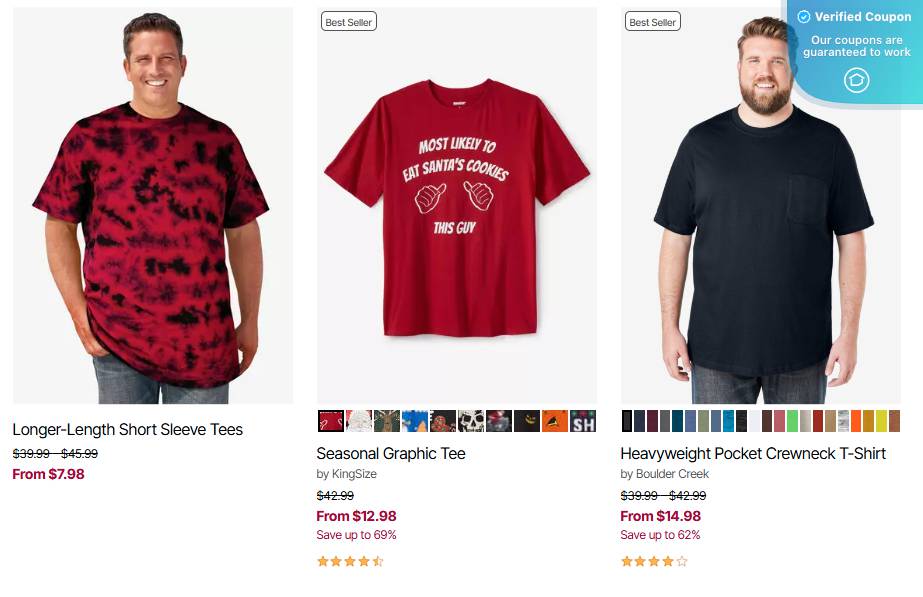 60% Off King Size Coupons & Promo Codes - January 2025