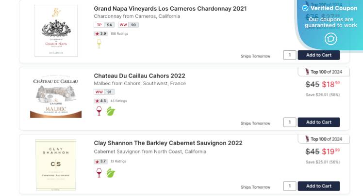 10% Off Wine.com Coupons & Promo Codes - January 2025